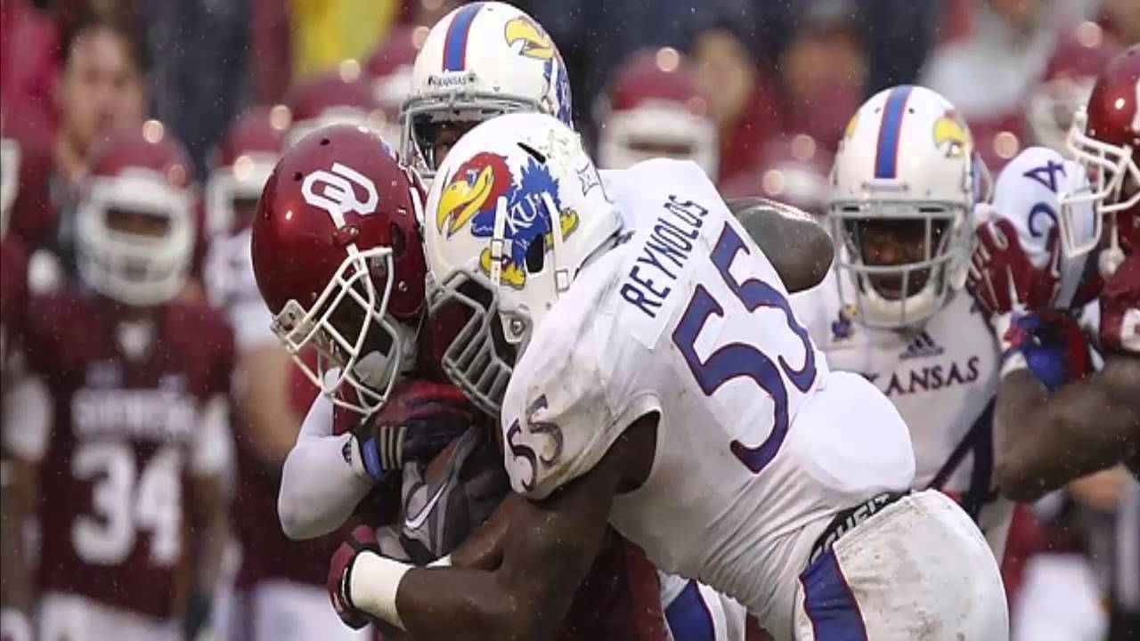 Samaje Perine runs for FBS-record 427 yards as Oklahoma routs Kansas ...