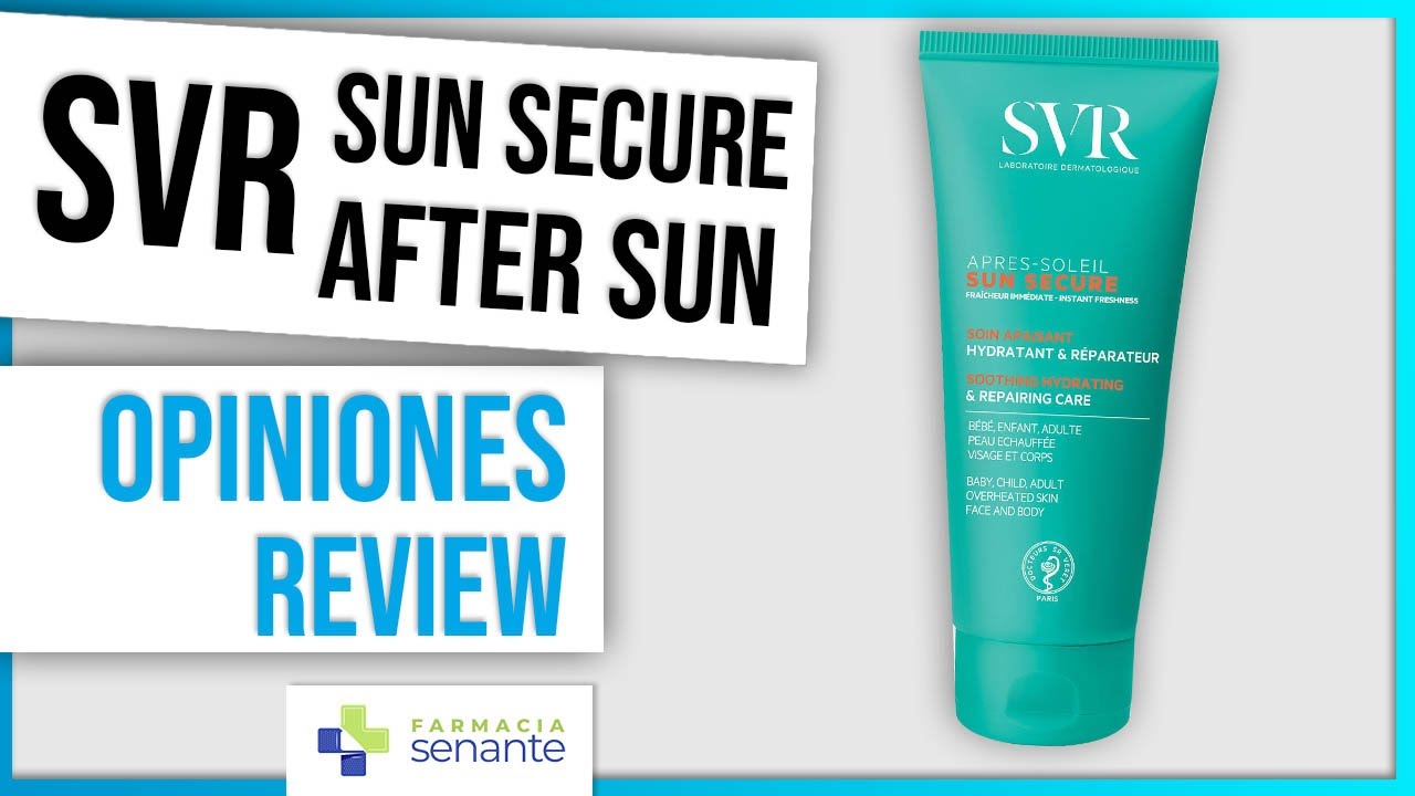 SVR Sun Secure After Sun Opiniones 🍀 Aftersun SVR Sun Secure Apres ...