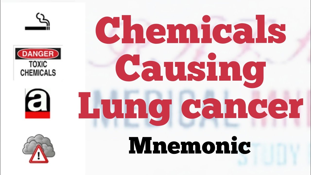 Chemicals causing lung cancer Mnemonic - YouTube