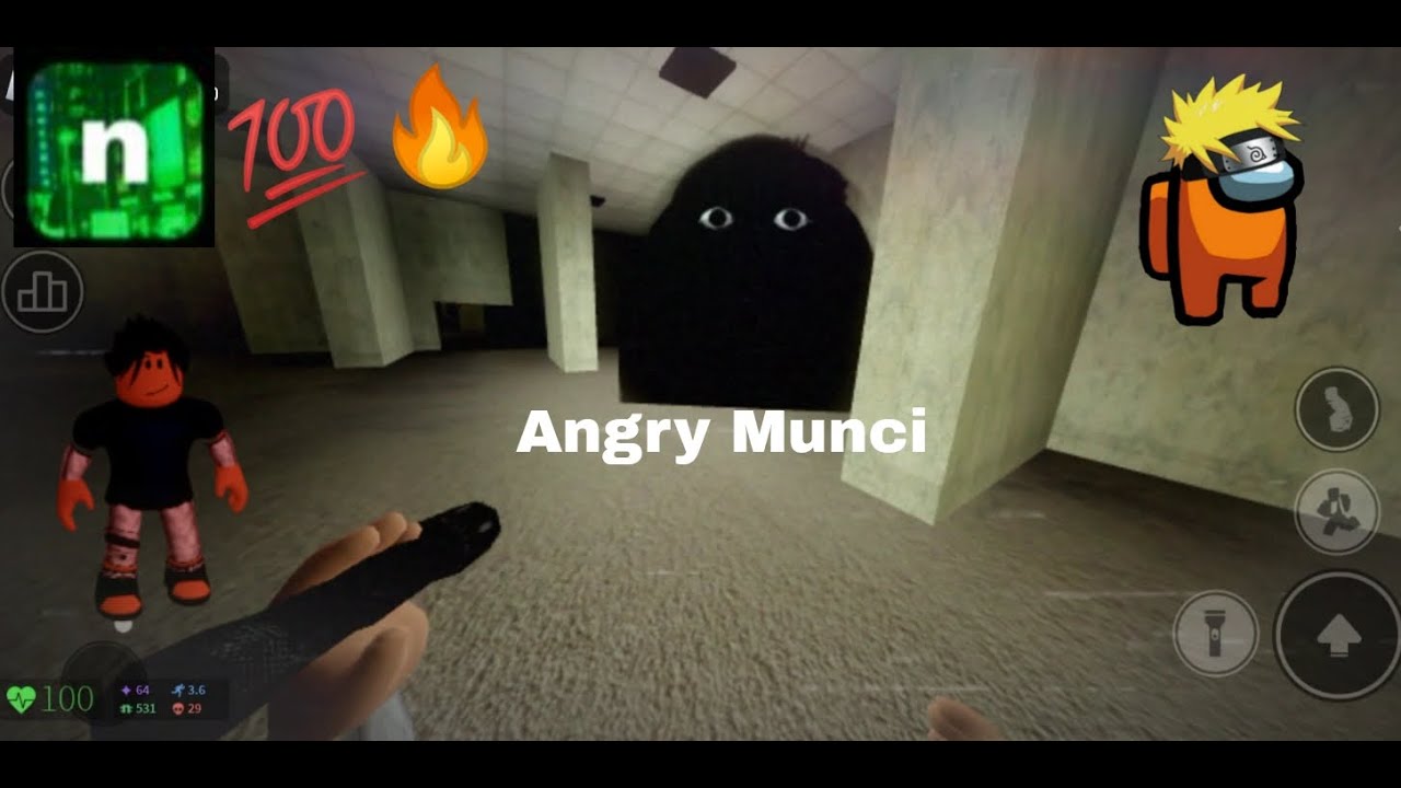 Angry Munci In Backrooms!!!! (Nico's Nextbots) (Roblox) - YouTube