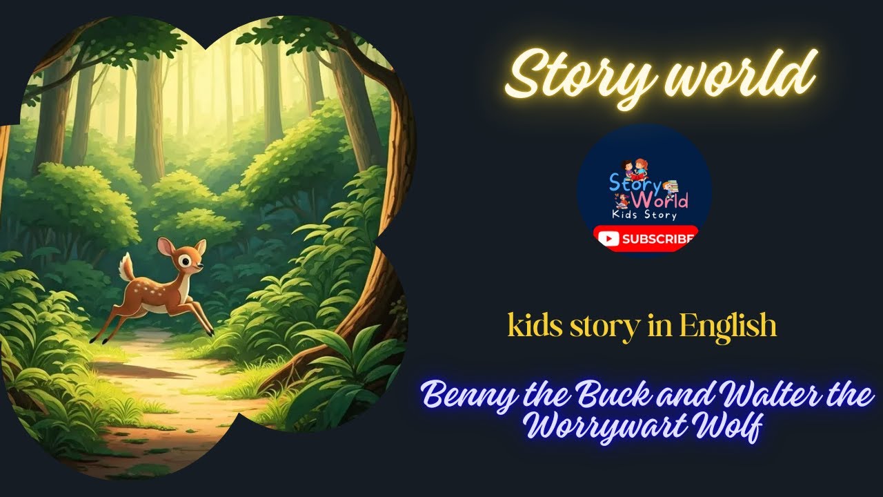 Benny the Buck and Walter the Worrywart Wolf | Wolf story | kids ...