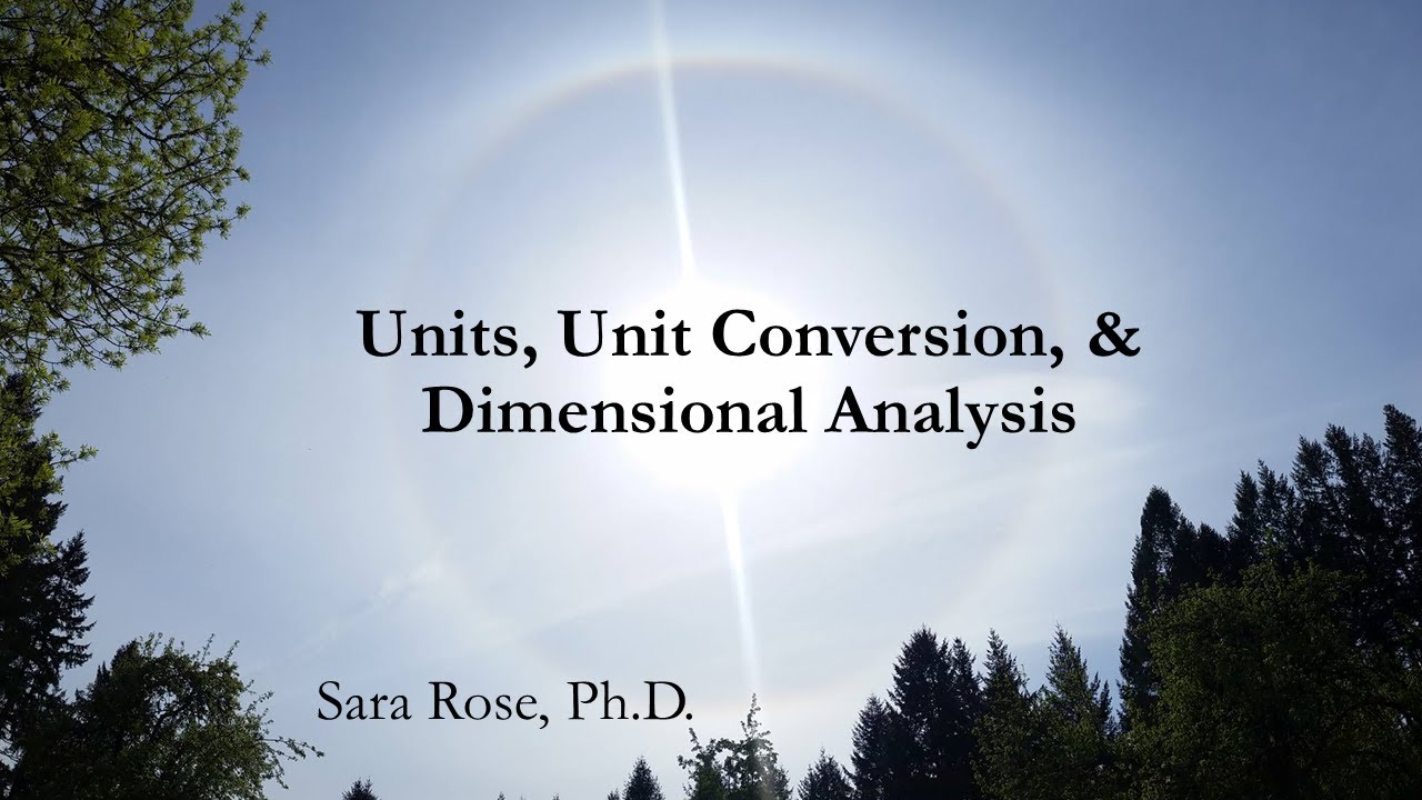Units Unit Conversion Dimensional Analysis YouTube units-unit-conversion-dimensional-analysis-youtube