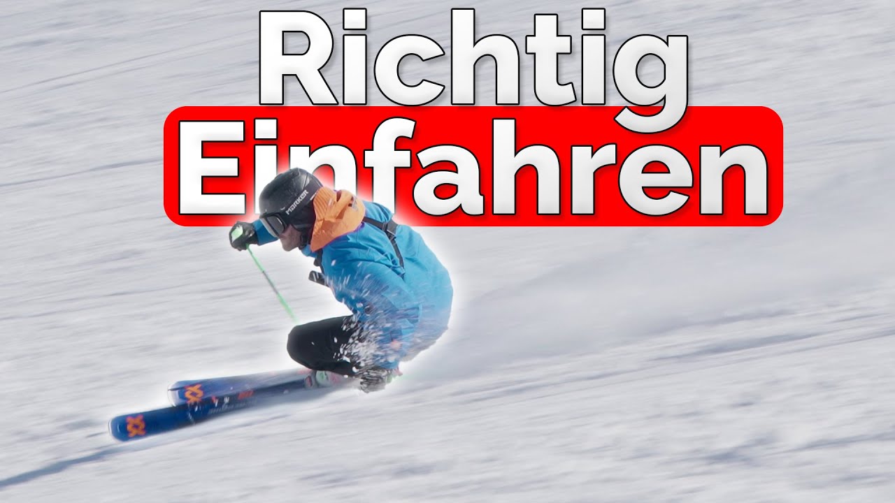Richtig Einfahren Am 1. Skitag | Ski-Tutorial - YouTube