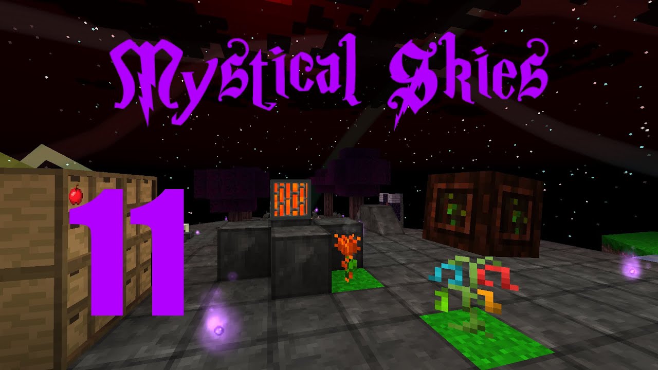 Thermalily a Tinkle Flower! | #11 | Mystical Skies Modpack (Minecraft ...