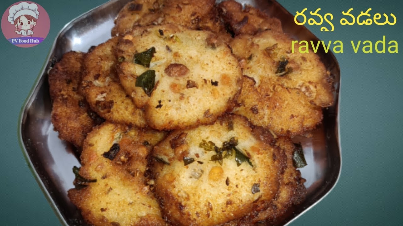 రవ్వ వడలు ఇప్పటి వరకు ఎవరు చెప్పని విధంగా ఇలా చేసారంటే oil పీల్చకుండా ...