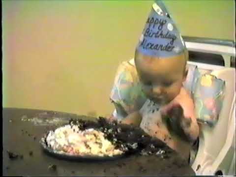 How to Destroy a Birthday Cake - YouTube