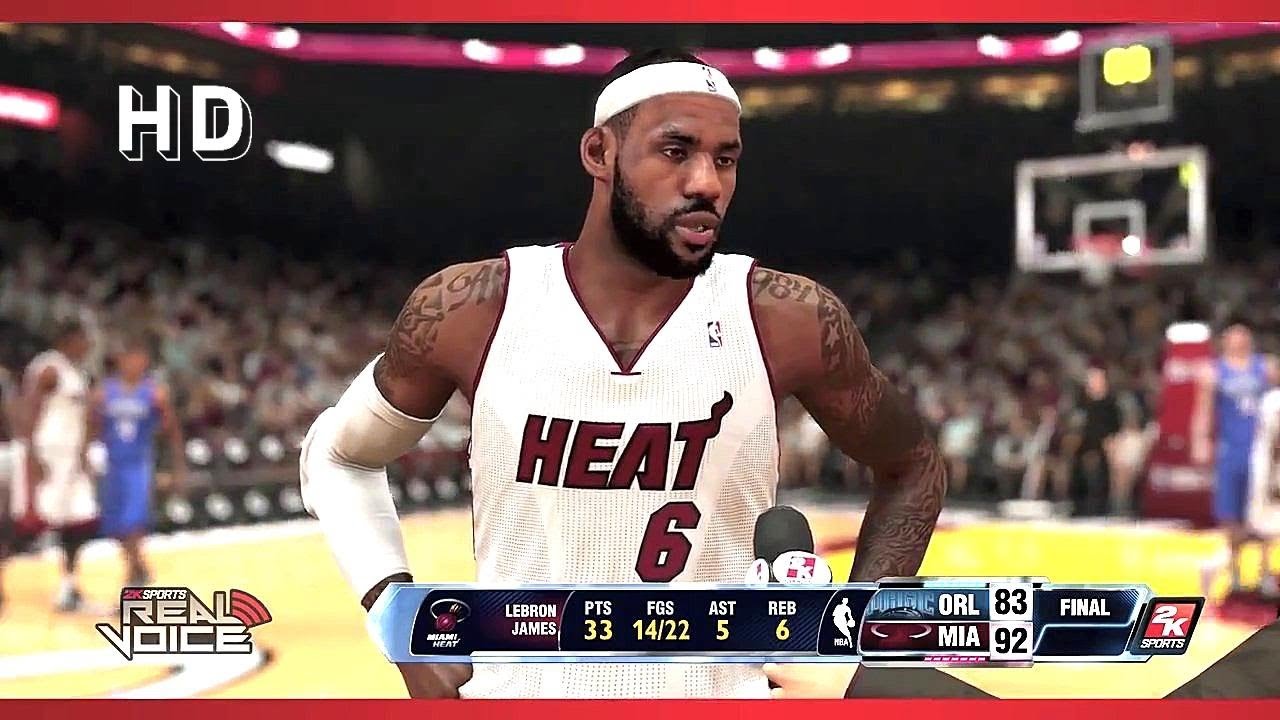 NBA 2K14 - Next Gen Real Voices | Half-Time & Post-Game Interviews ...