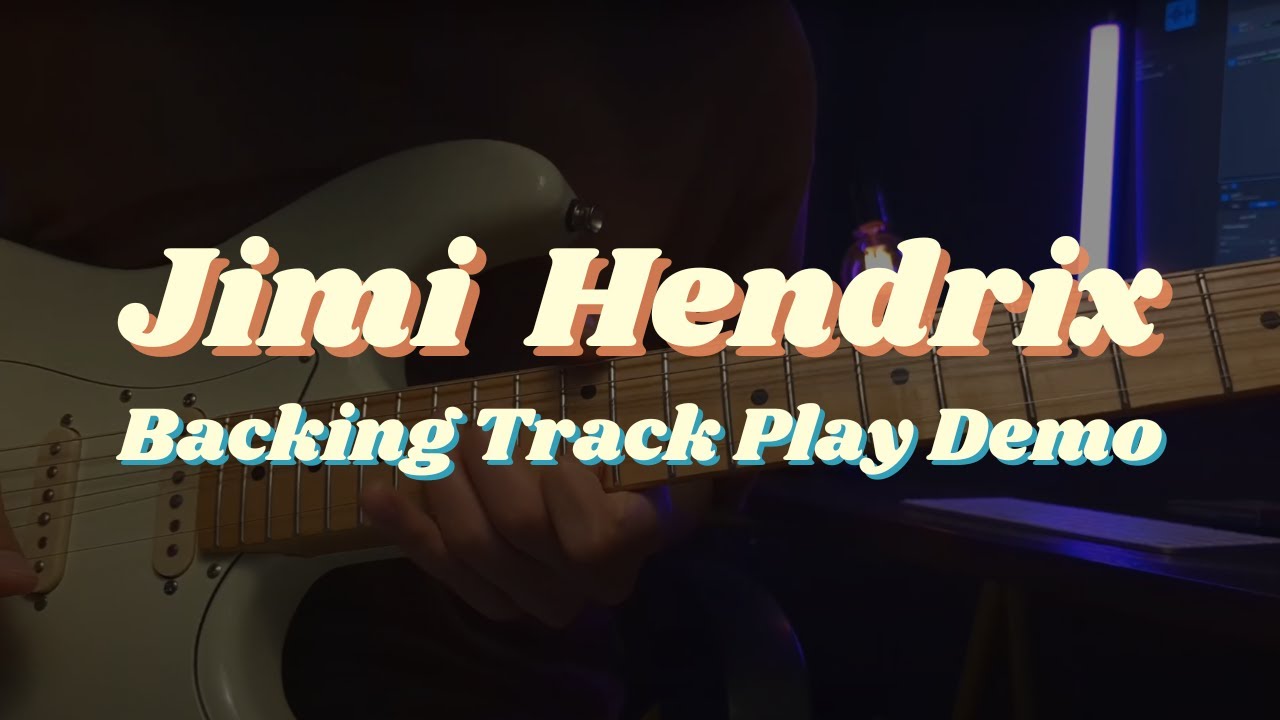 Blues Backing Track (Jimi Hendrix Style) - Demo Improvisation - YouTube