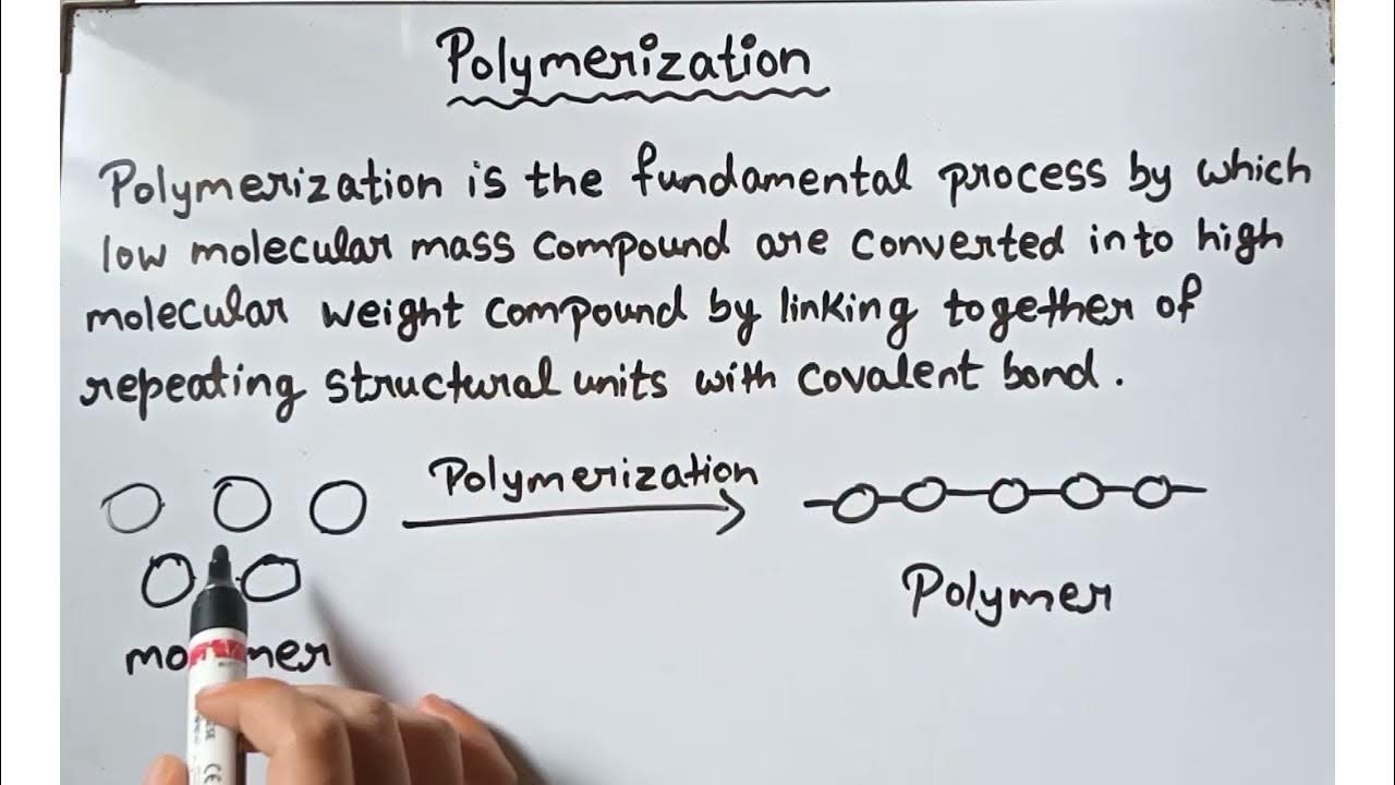 What is polymerization?|| class 12|| Introduction to polymer chemistry - YouTube
