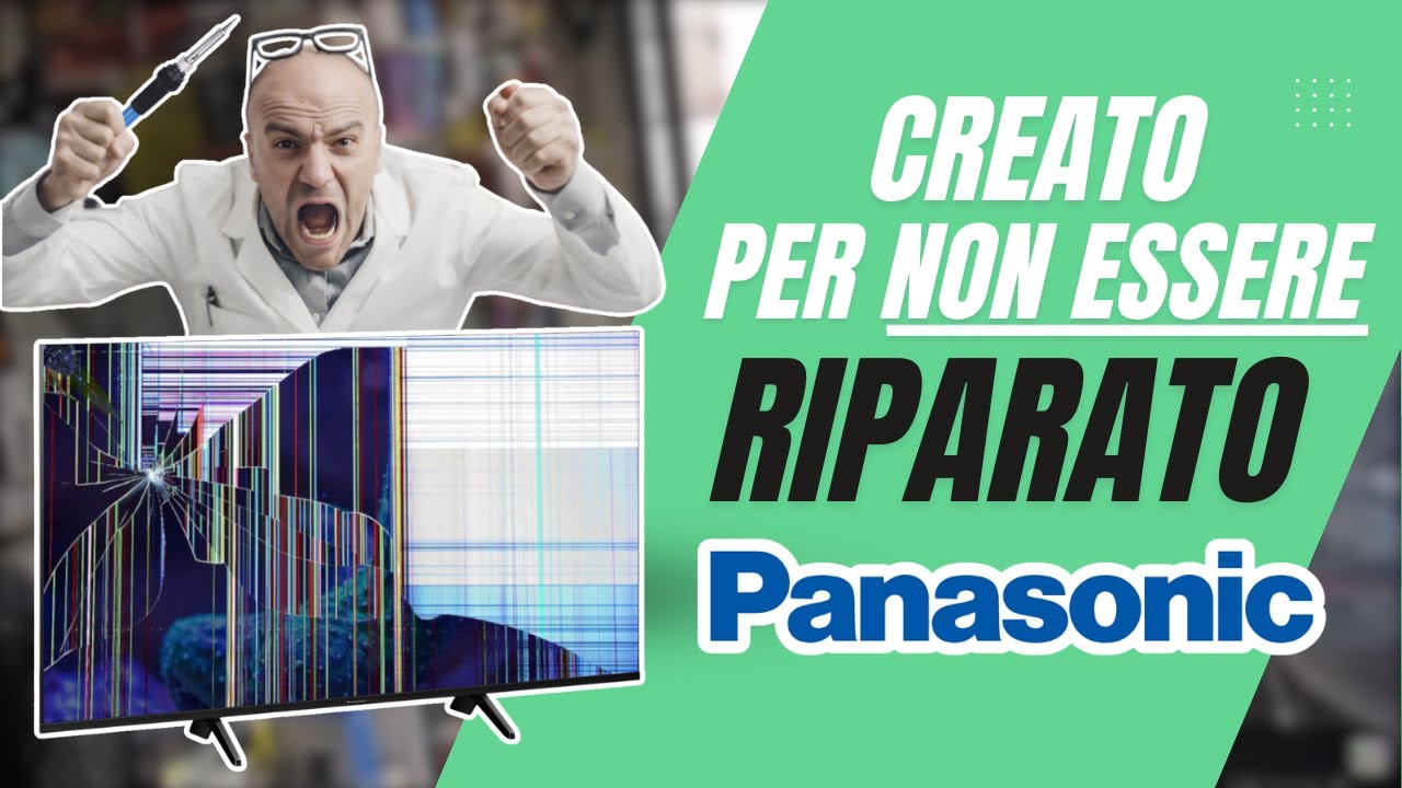 TV Panasonic Provate a NON ROMPERE lo Schermo | Luigi Di Donato - YouTube