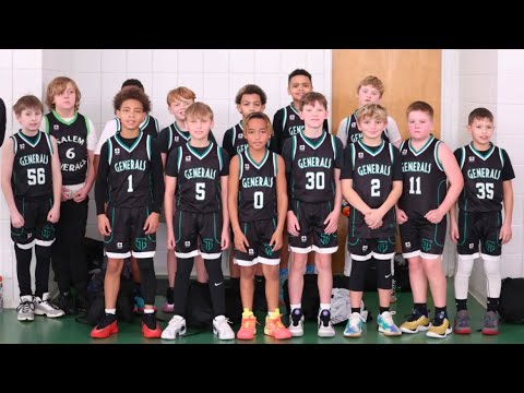 Salem Generals 5th v. Roanoke Rockets - YouTube