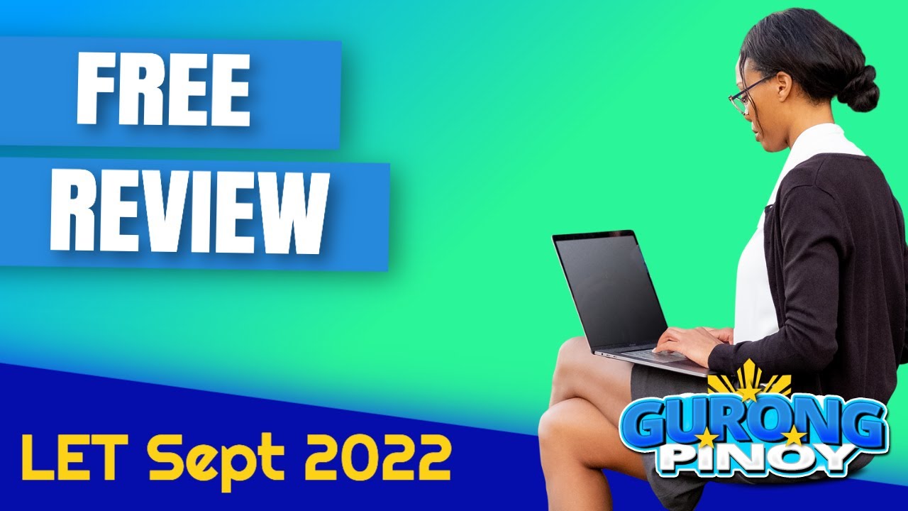 FREE Professional Education Reviewer for LET - YouTube