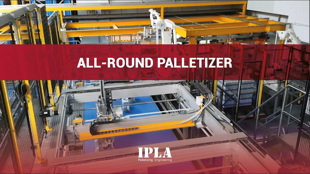 IPLA - Milk pack palletizer - YouTube