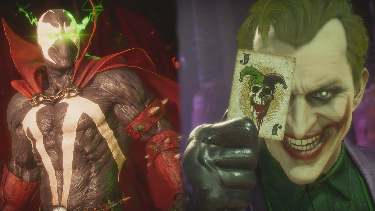 Spawn Vs The Joker | All Intro/Interaction Dialogues - Mortal Kombat 11 ...