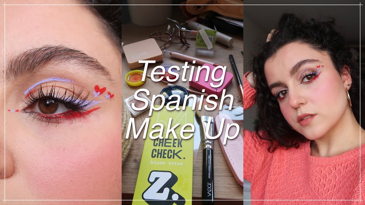 Full Face of Spanish Make Up | Málaga 2023 Haul + Test - YouTube