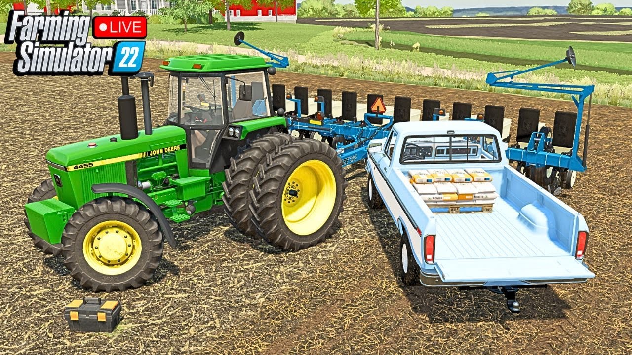 🔴LIVE🔴 1990'S PLANTING ON NO CREEK FARMS | Farming Simulator 22 - YouTube