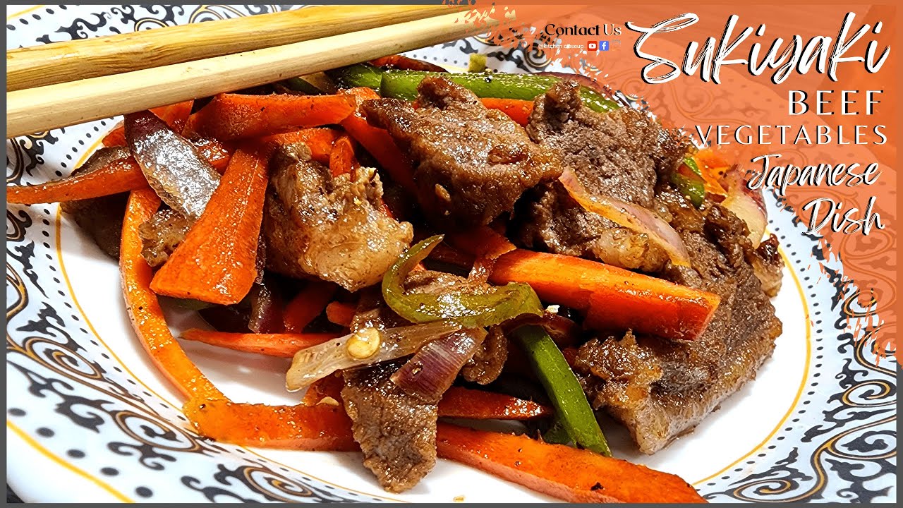 Beef Sukiyaki Recipe | Beef Sukiyaki Recipe Japanese | Beef Sukiyaki ...