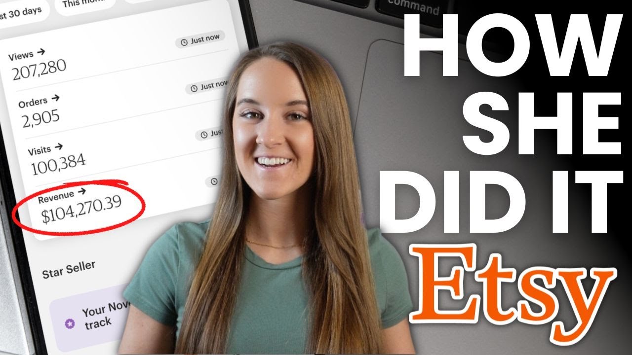 TaylorPOD's Journey to a 6 Figure Etsy Business in 1 Year - YouTube