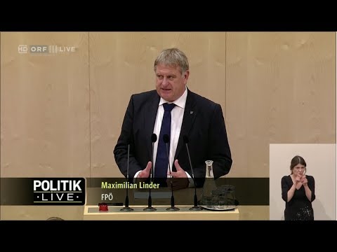 Maximilian Linder - Grüner Bericht 2018 - 22.11.2018 - YouTube