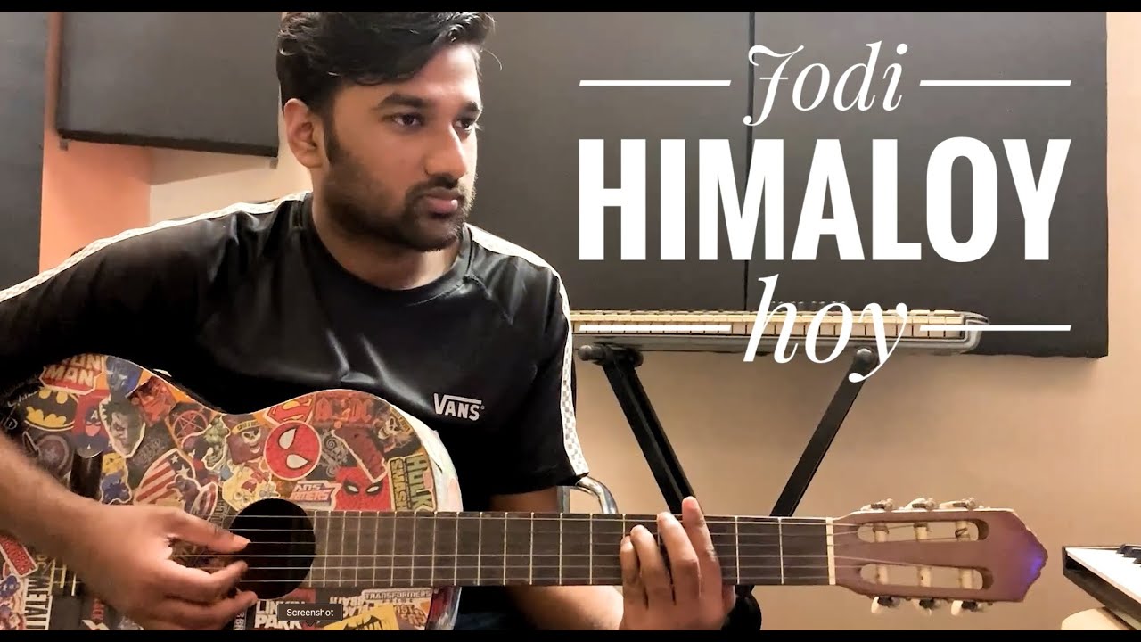 Jodi Himaloy Hoye - Prince Mahmud Ft. Khalid - short cover by Sadiq ...