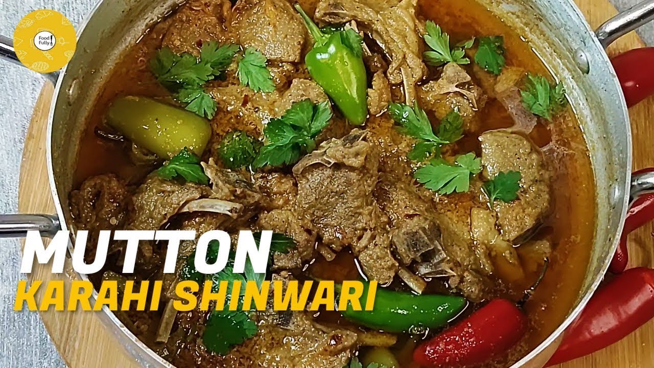 Shinwari Mutton Karahi Recipe | Mutton Karahi Restaurant Style | Easy ...