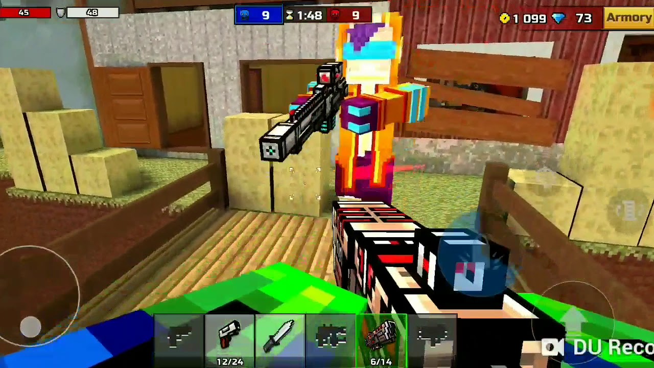 Pixel Gun 3D: Railgun (review) - YouTube