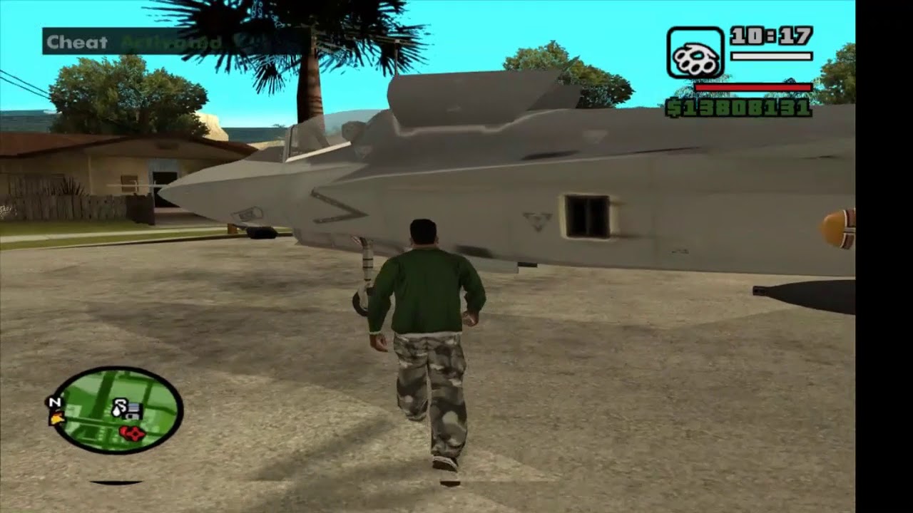 GTA San Andreas Cheats Menu and Military vehicles mod - YouTube