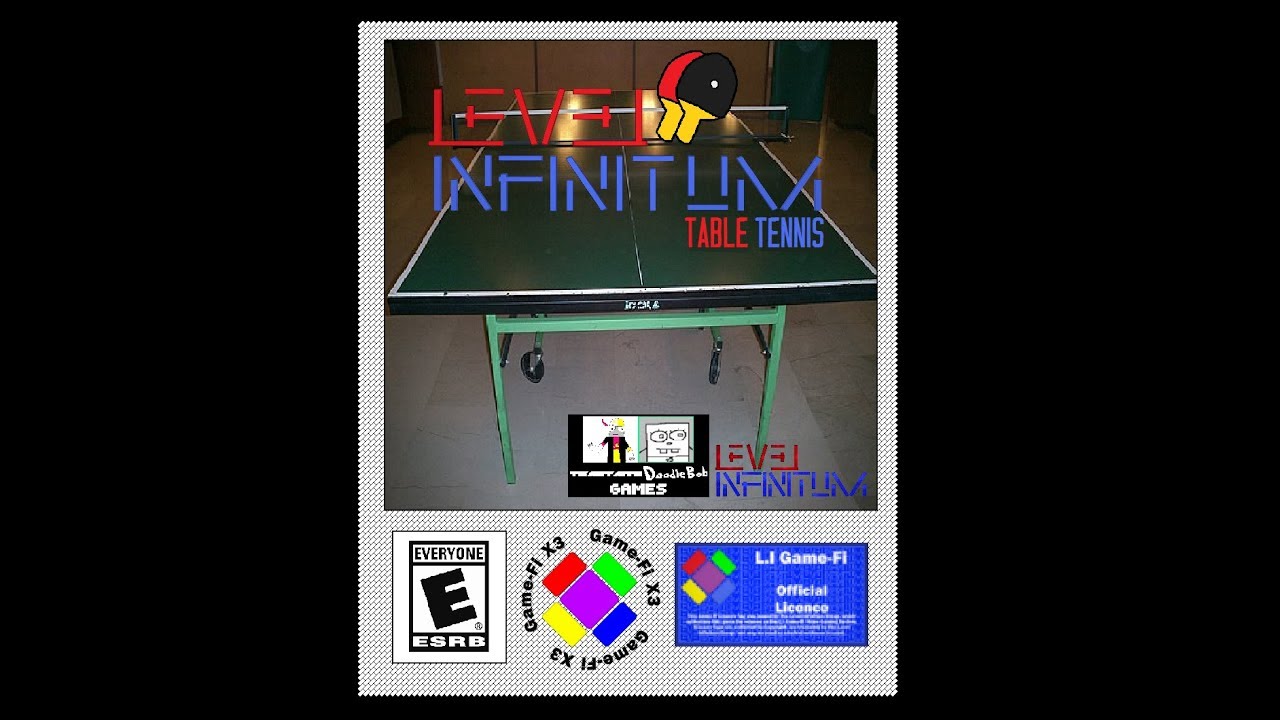 Level Infinitum Table Tennis Game Fi X3 Boot-up Sequence - YouTube
