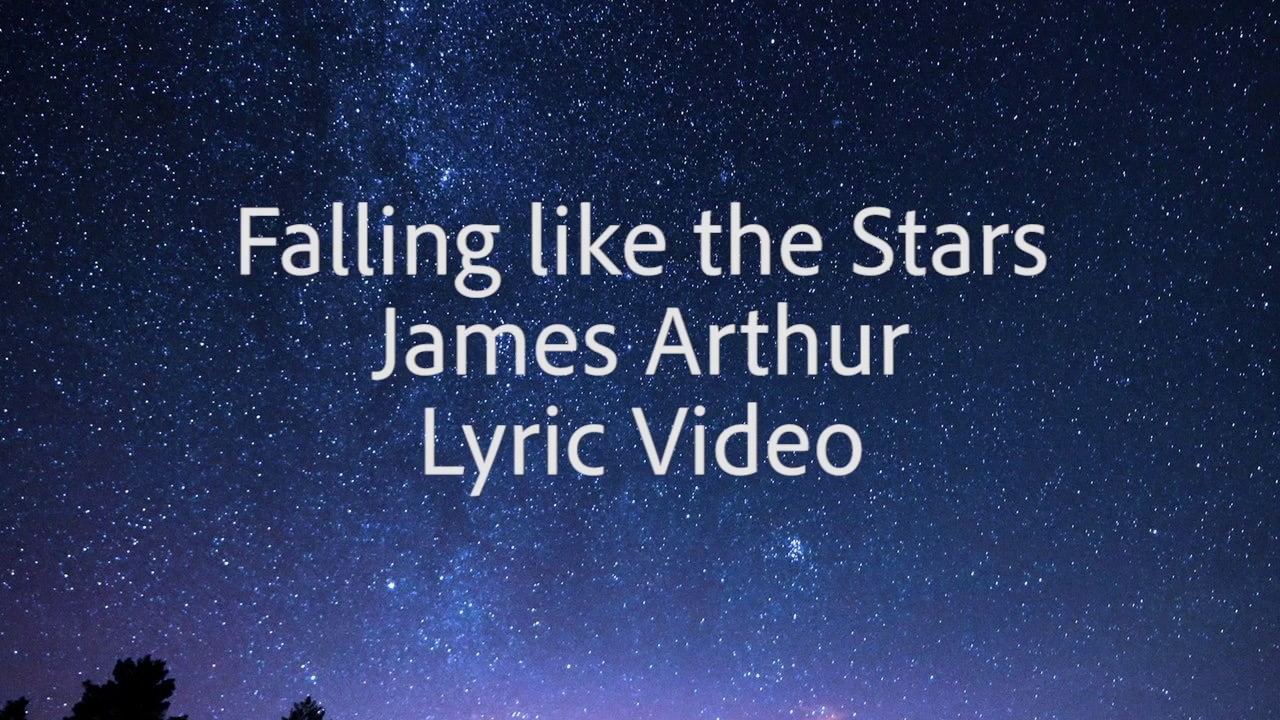 James Arthur - Falling Like The Stars Lyric Video - YouTube