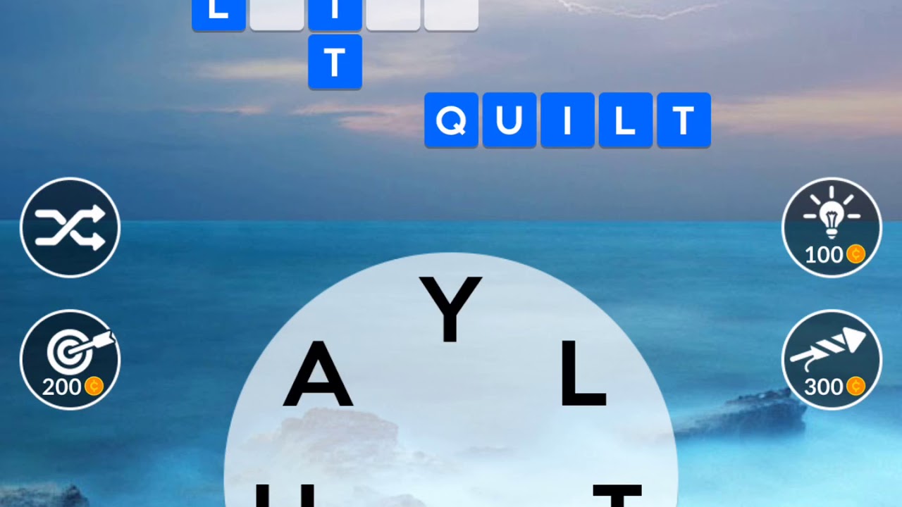 Wordscapes Level 846 Answers - YouTube