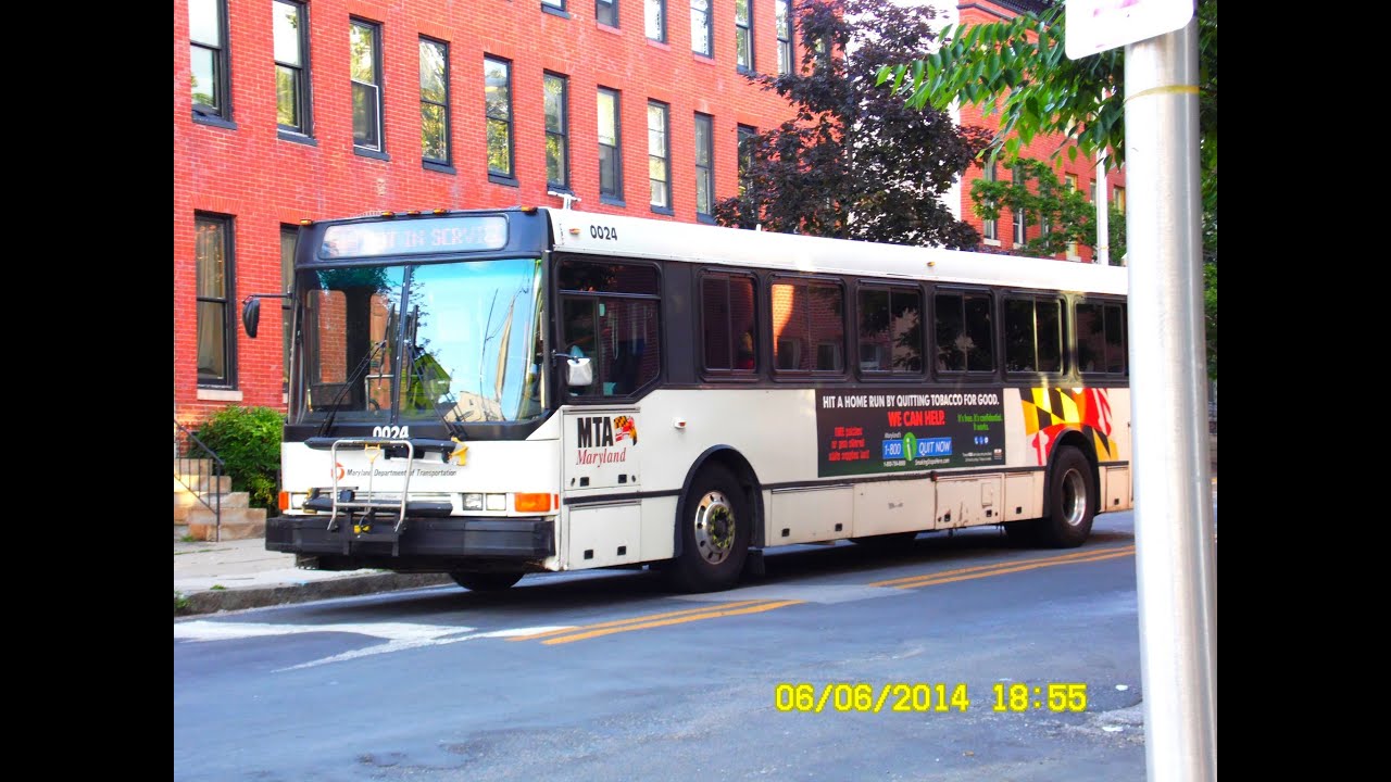 MTA Maryland: Bus Observations (June 2014) - Part 2/5 [#006] - YouTube