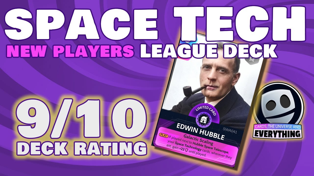Space Technology New Player Deck, Cards Universe Everything - YouTube
