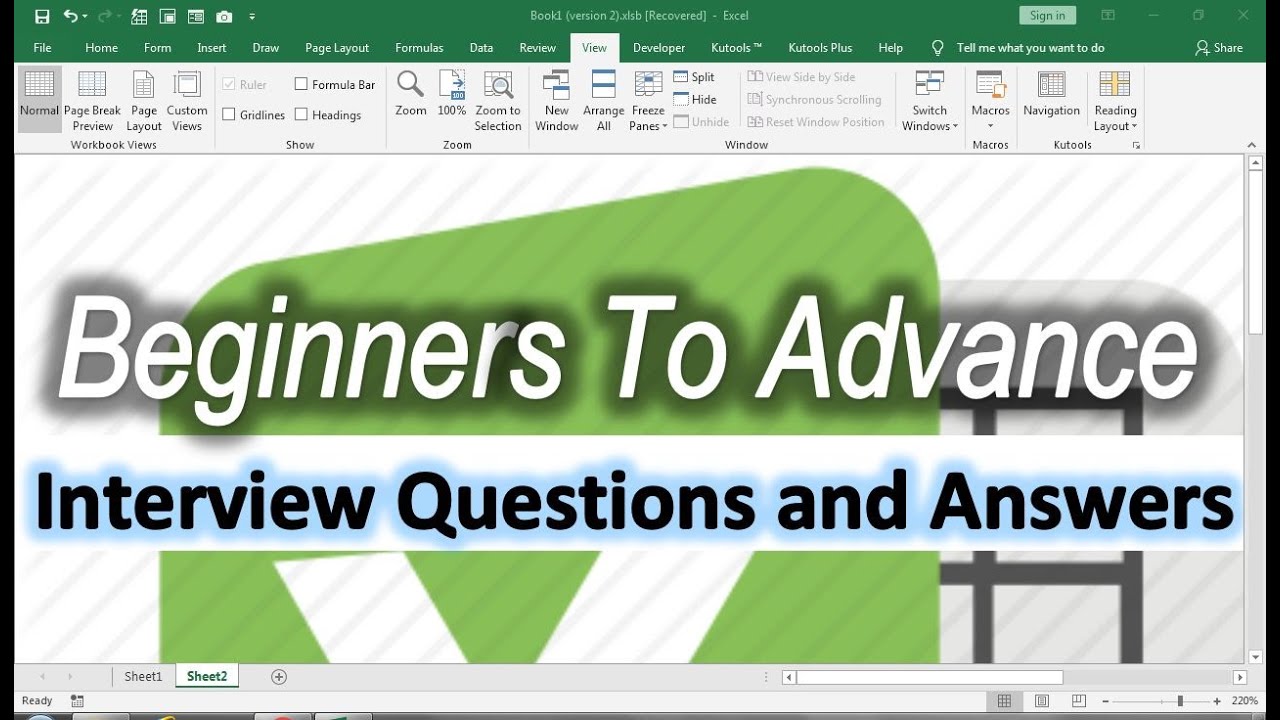 excel questions and answers - YouTube
