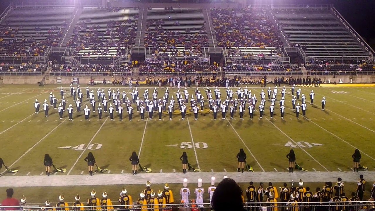 MVSU Mean Green Marching Machine (#MGMM) Halftime Show versus UAPB (10 ...