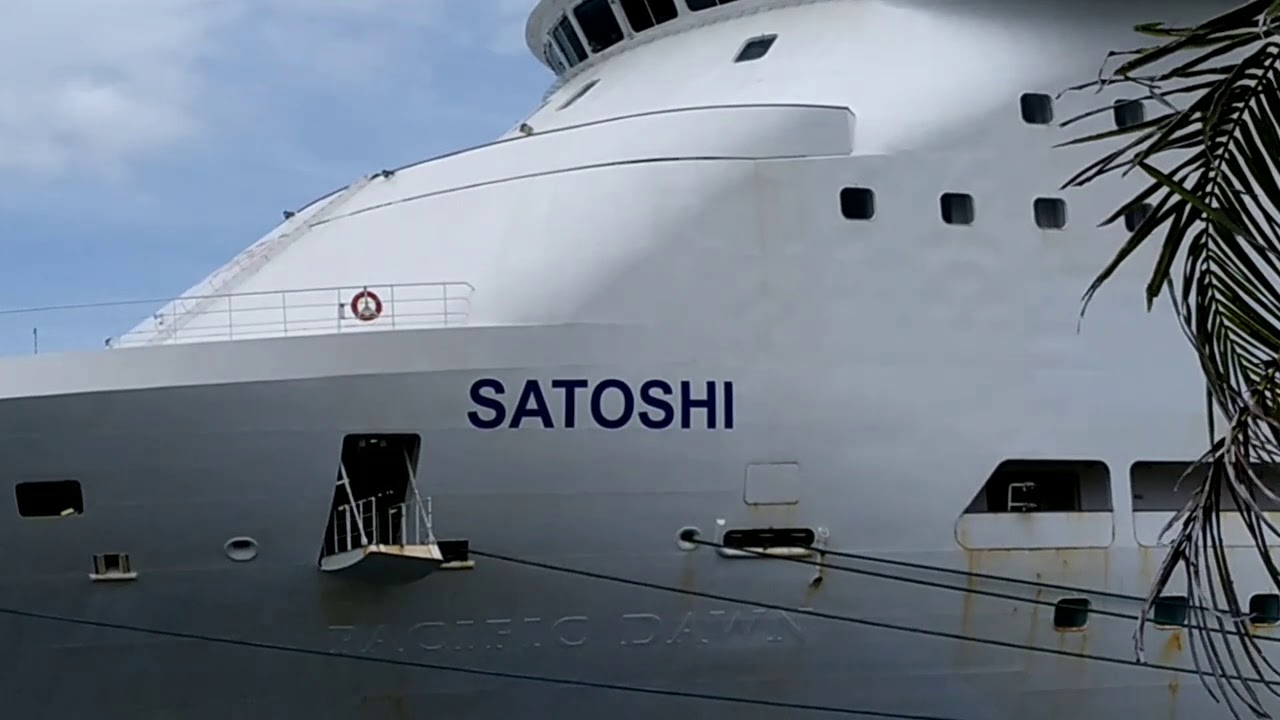 MS Satoshi for the first time in Port Colon 2000 - YouTube