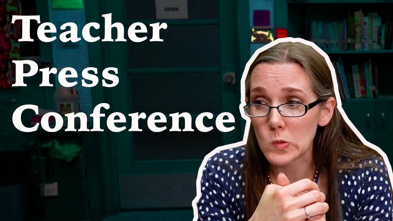 Teacher Press Conference - YouTube
