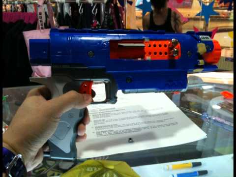 Nerf Raider Pistol Mod - YouTube
