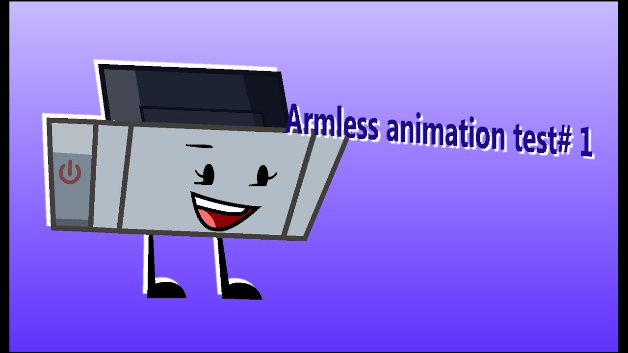 armless character animation test #1 - YouTube