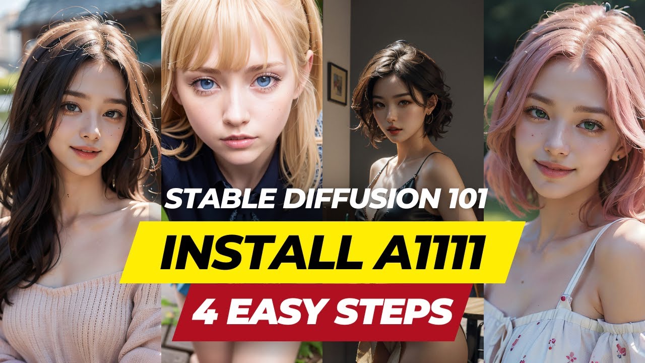 4 Easy Steps to Install Automatic1111 on your PC for FREE! Start ...