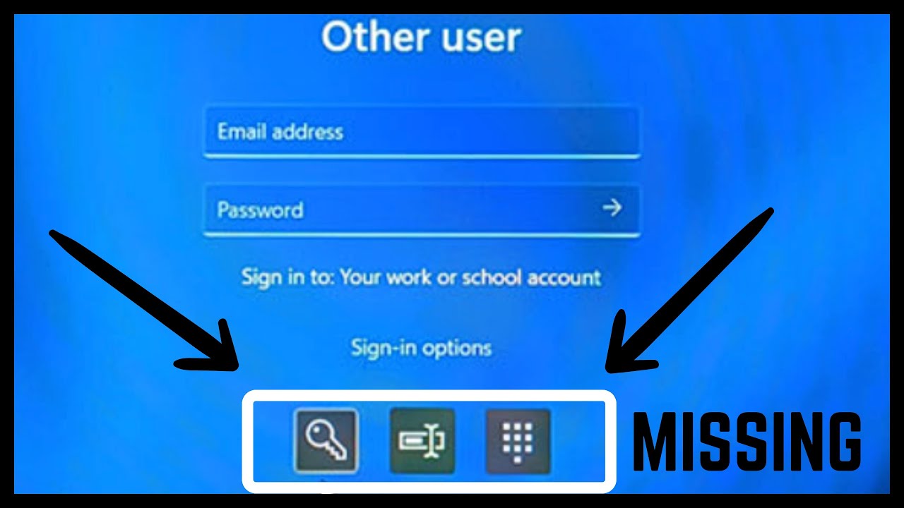 Fix - Windows 11 Lock Screen Sign-in options missing (KB5070311) - YouTube