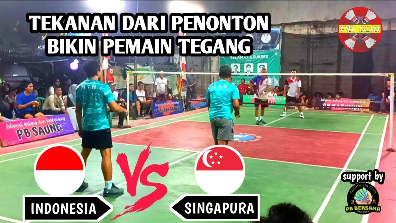 SAM ABU - TEDDY (SINGARURA) VS PANJI - LATIEF (INDONESIA) TURNAMENT PB ...