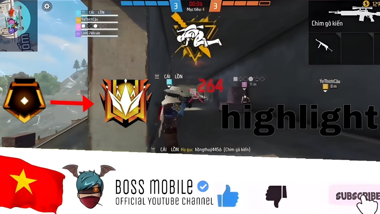 highlight ngắn của Boss mobile | phần 1 YouTube - YouTube