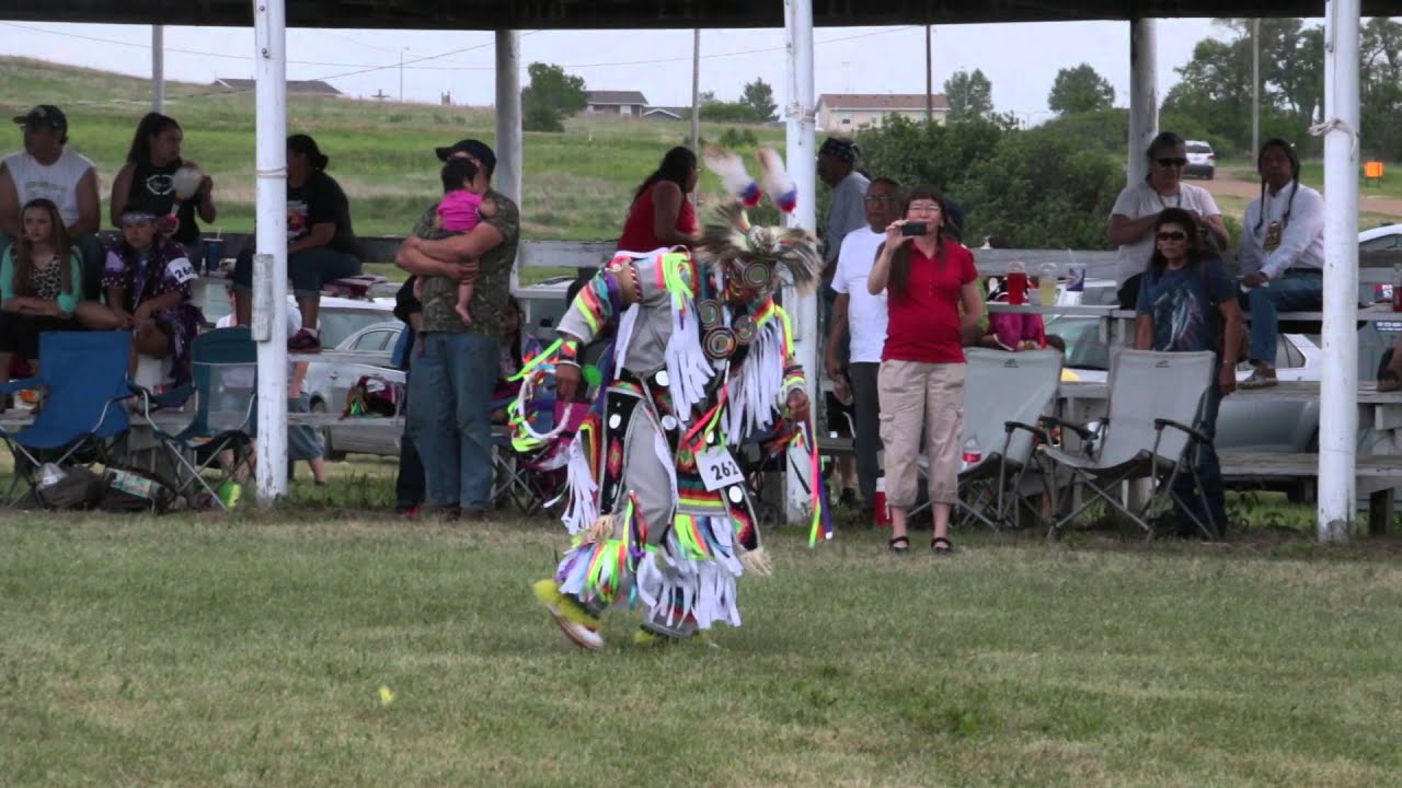 Grass Dance Special - Cannon Ball Flag Day Powwow 2015 - YouTube