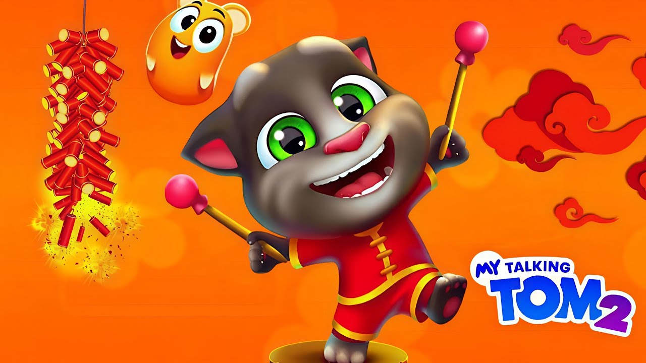 My Talking Tom 2 - Chinese Snake Year Adventure Challenge 🐍🧧| Gameplay ...