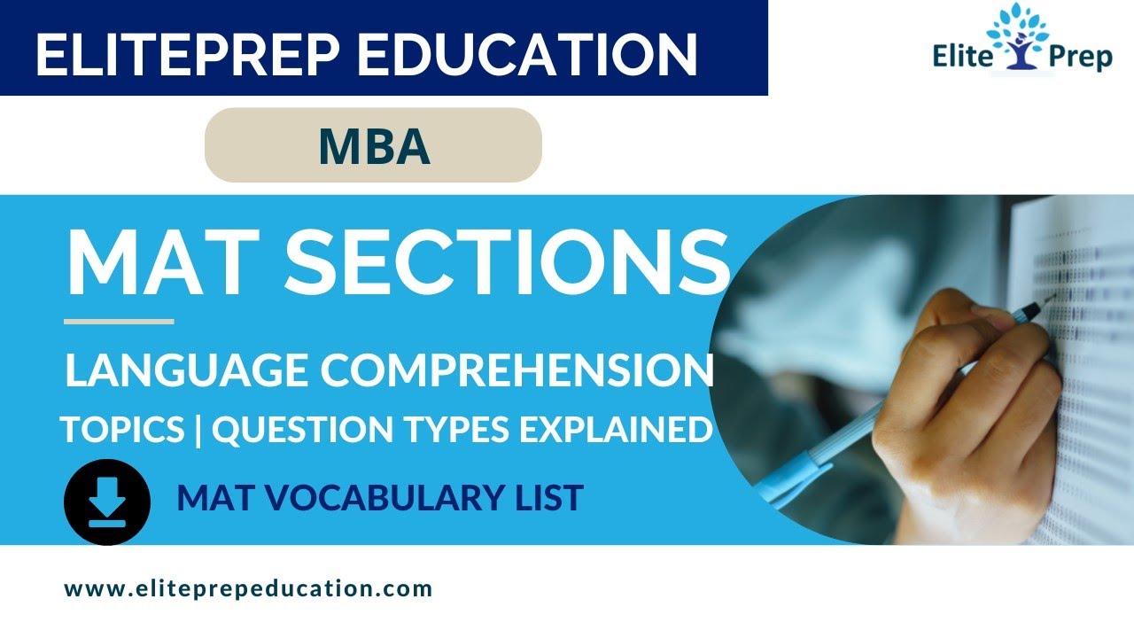 MAT 2024-25 | Verbal Section | Topics & Question Types Explained | MAT ...