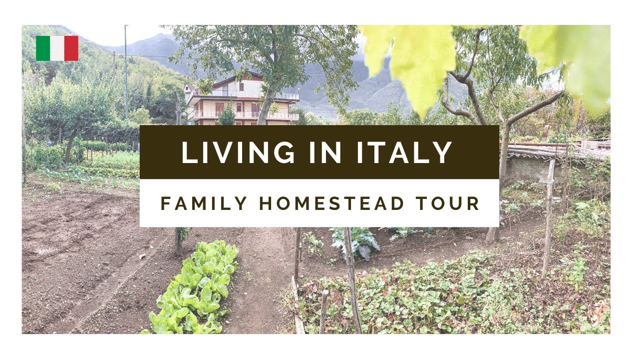 Canadian Living in Italy: An Italian Family Homestead Tour - YouTube