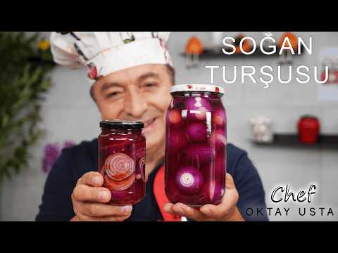 SOĞAN TURŞUSU ❗️Aşırı Kolay ve Lezzetli