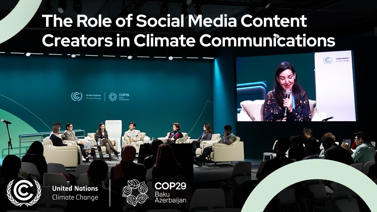 COP29: The Role of Social Media Content Creators in Climate Communications - YouTube