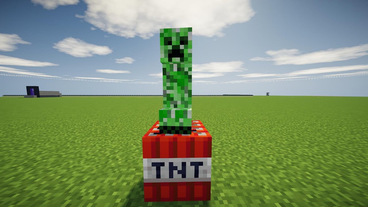 SURVIVE to TNT and CREEPER EXPLOSIONS in MINECRAFT - YouTube