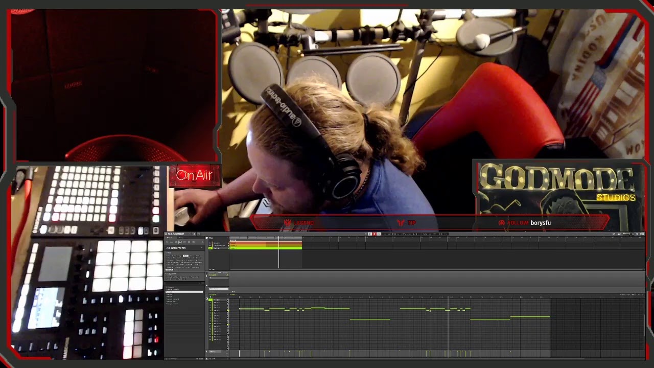 GodMode Studios Session #137 Chefin These Beats Live - YouTube